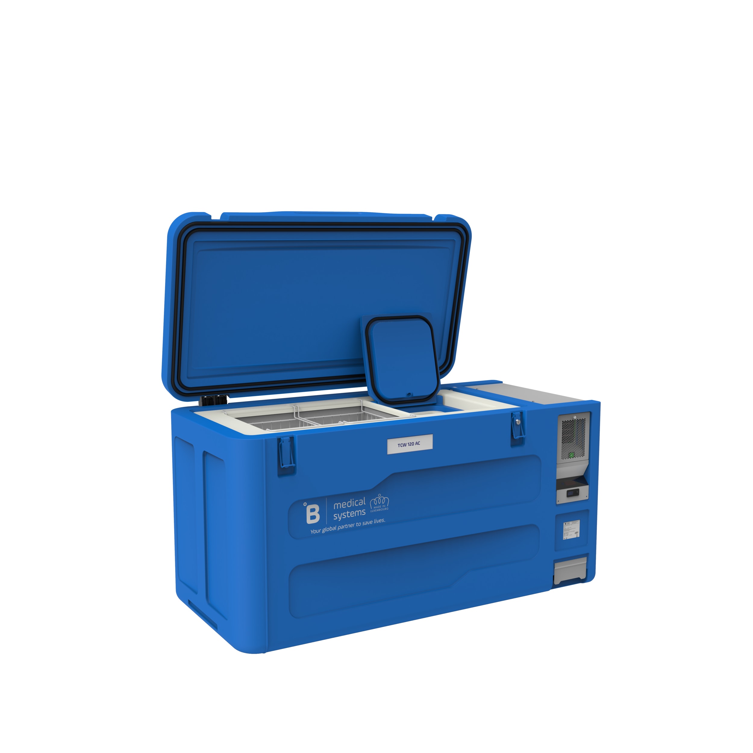 Vaccine Refrigerator and Ice pack Freezer TCW120AC B Medical Systems IN